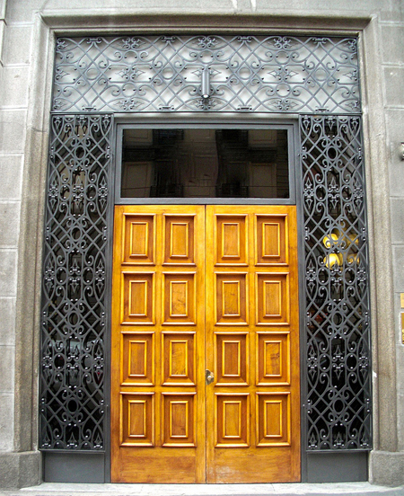 San Lorenzo Inspirational Door - Custom Wood Doors