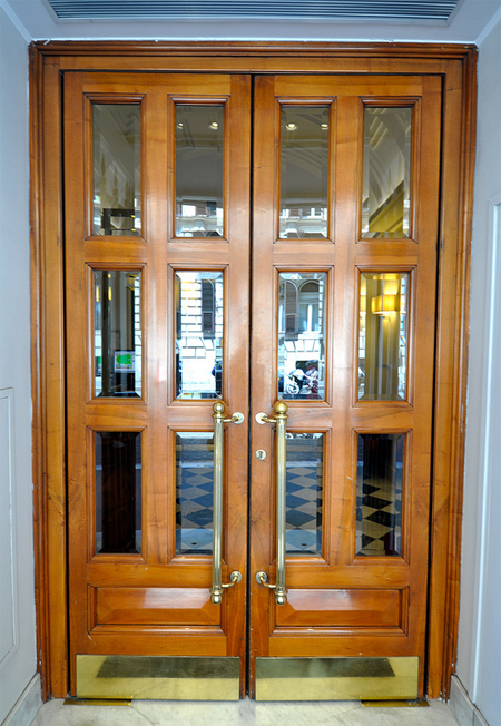 San Lorenzo Inspirational Door - Custom Wood Doors
