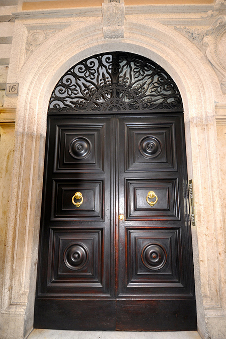 San Lorenzo Inspirational Door - Custom Wood Doors