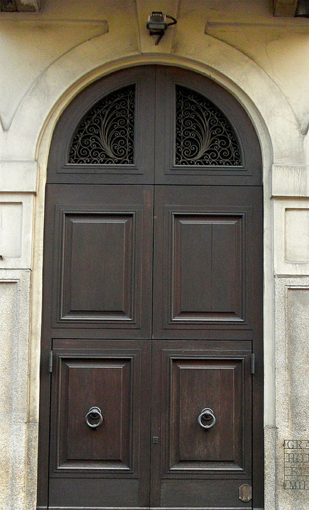 San Lorenzo Inspirational Door - Custom Wood Doors