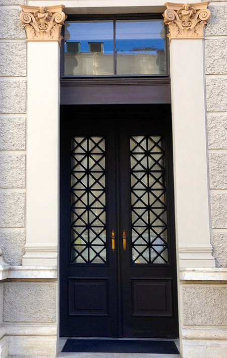 San Lorenzo Inspirational Door - Custom Wood Doors