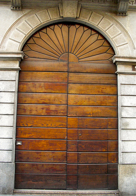 San Lorenzo Inspirational Door - Custom Wood Doors