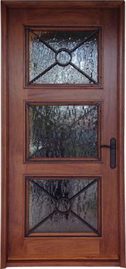 San Sebastian Church Door - Custom Wood Doors