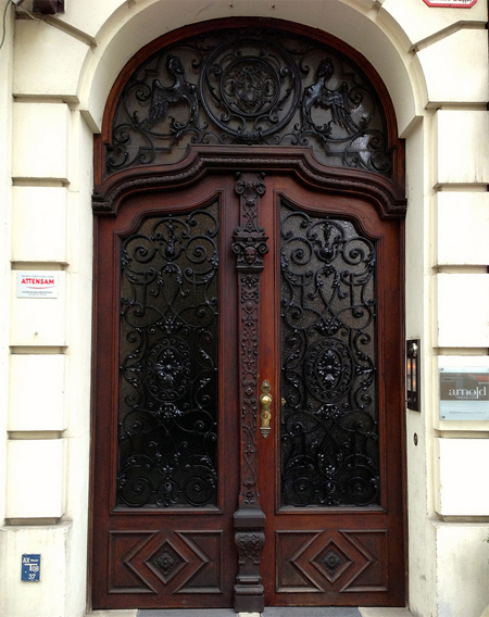 San Lorenzo Inspirational Door - Custom Wood Doors